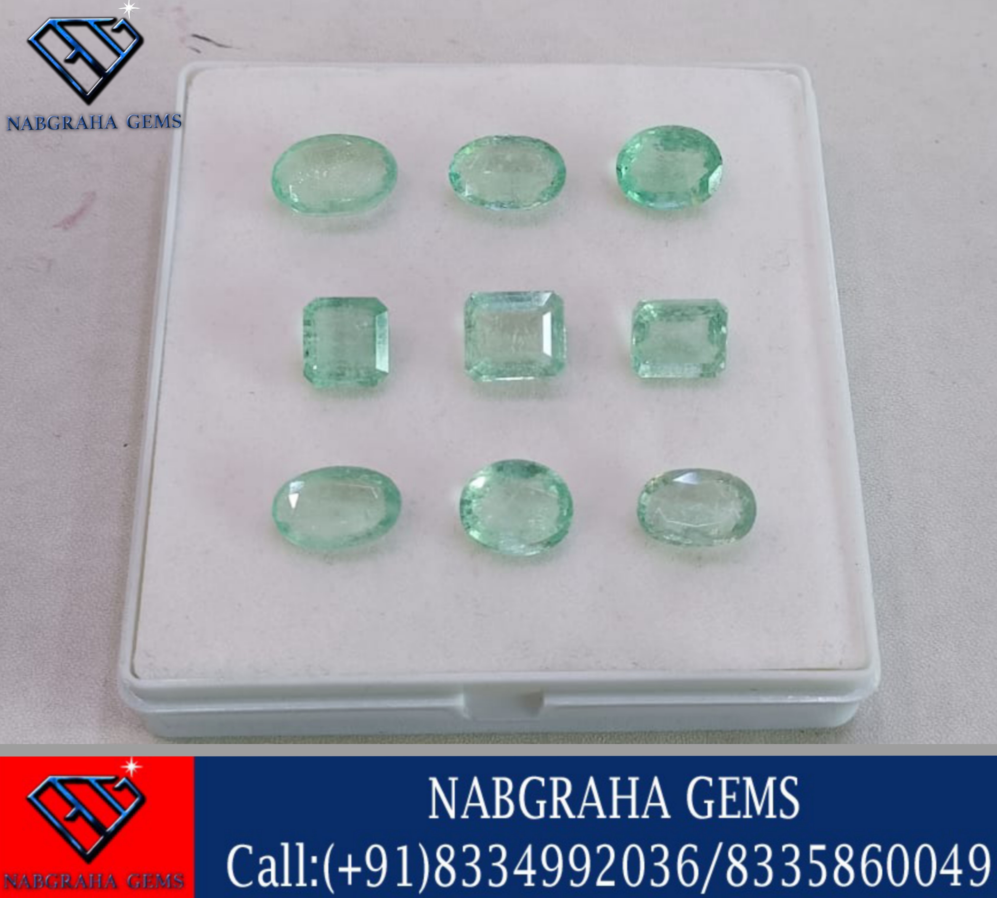 Natural Emerald/Panna Gemstone[COLUMBIAN]